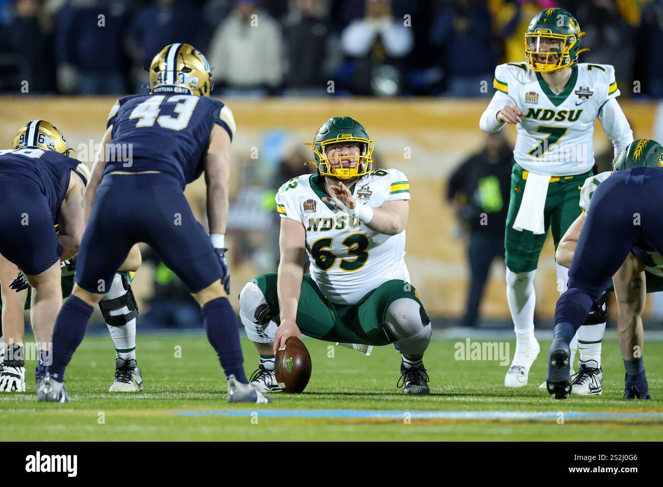 Frisco, Texas, USA. 06th Jan, 2025. North Dakota State Bison center ...