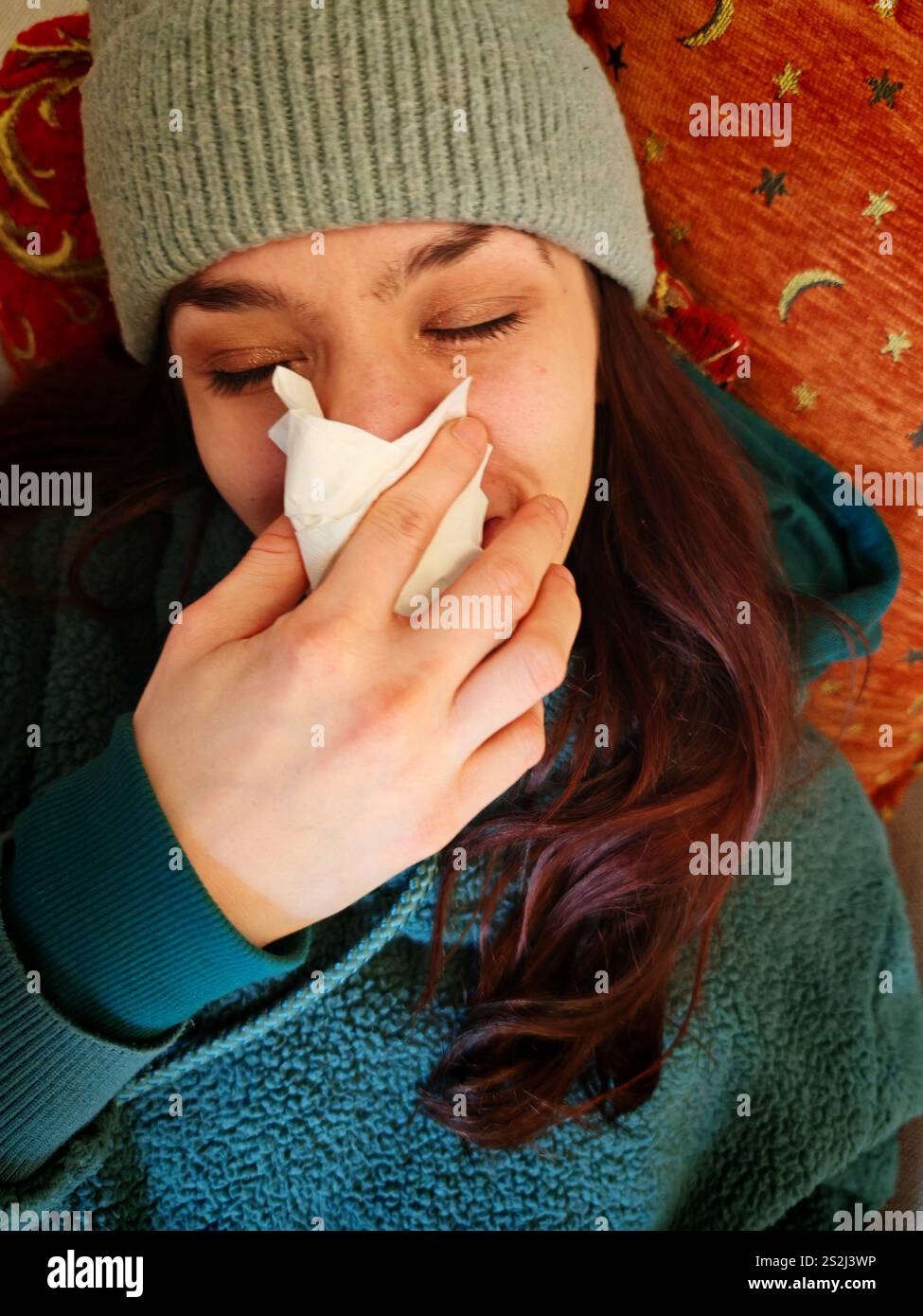 bed rest with a flu and fever, curing an illness bed rest with a flu ...