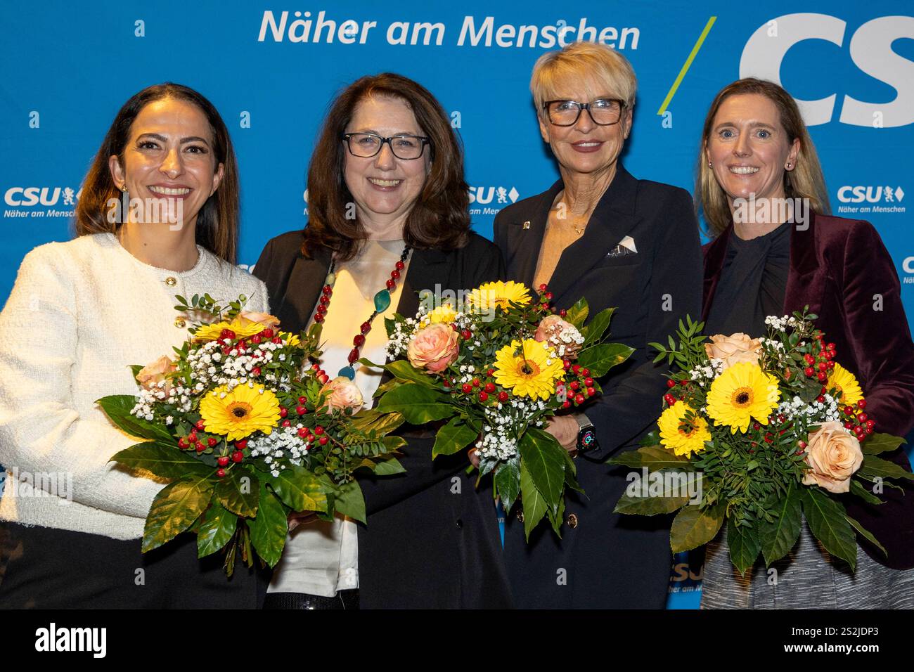 06.01.2025, CSU Neujahrsempfang. v.l. Dr. Hülya DÜBER CSU ...