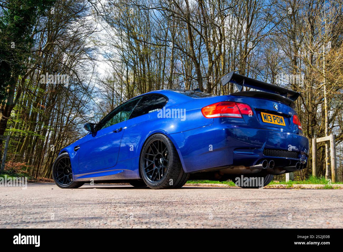 Modified E92 BMW M3 German performance car Stock Photo - Alamy