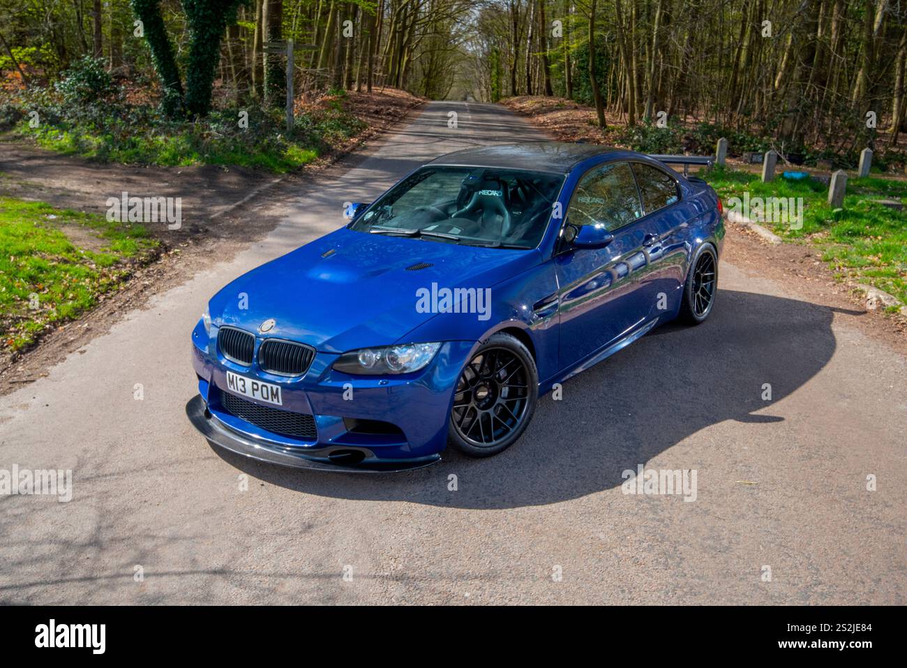 Modified E92 BMW M3 German performance car Stock Photo - Alamy