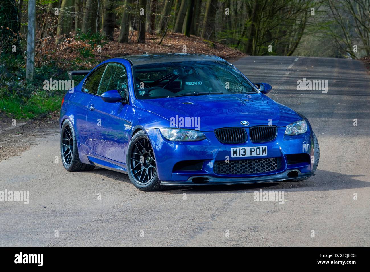 Modified E92 BMW M3 German performance car Stock Photo - Alamy
