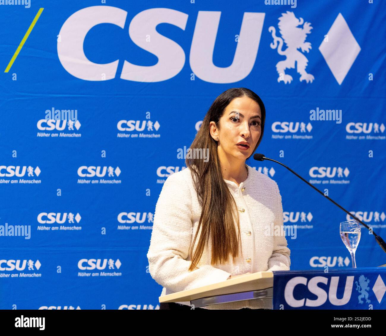 06.01.2025, CSU Neujahrsempfang. v.l. Dr. Hülya DÜBER CSU ...