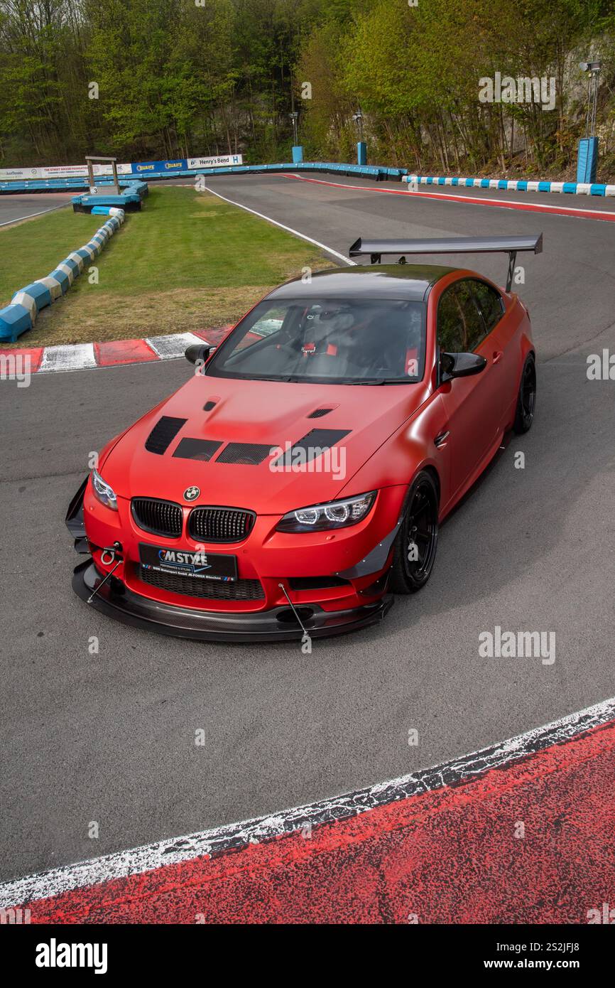 Modified E92 BMW M3 German performance car Stock Photo - Alamy
