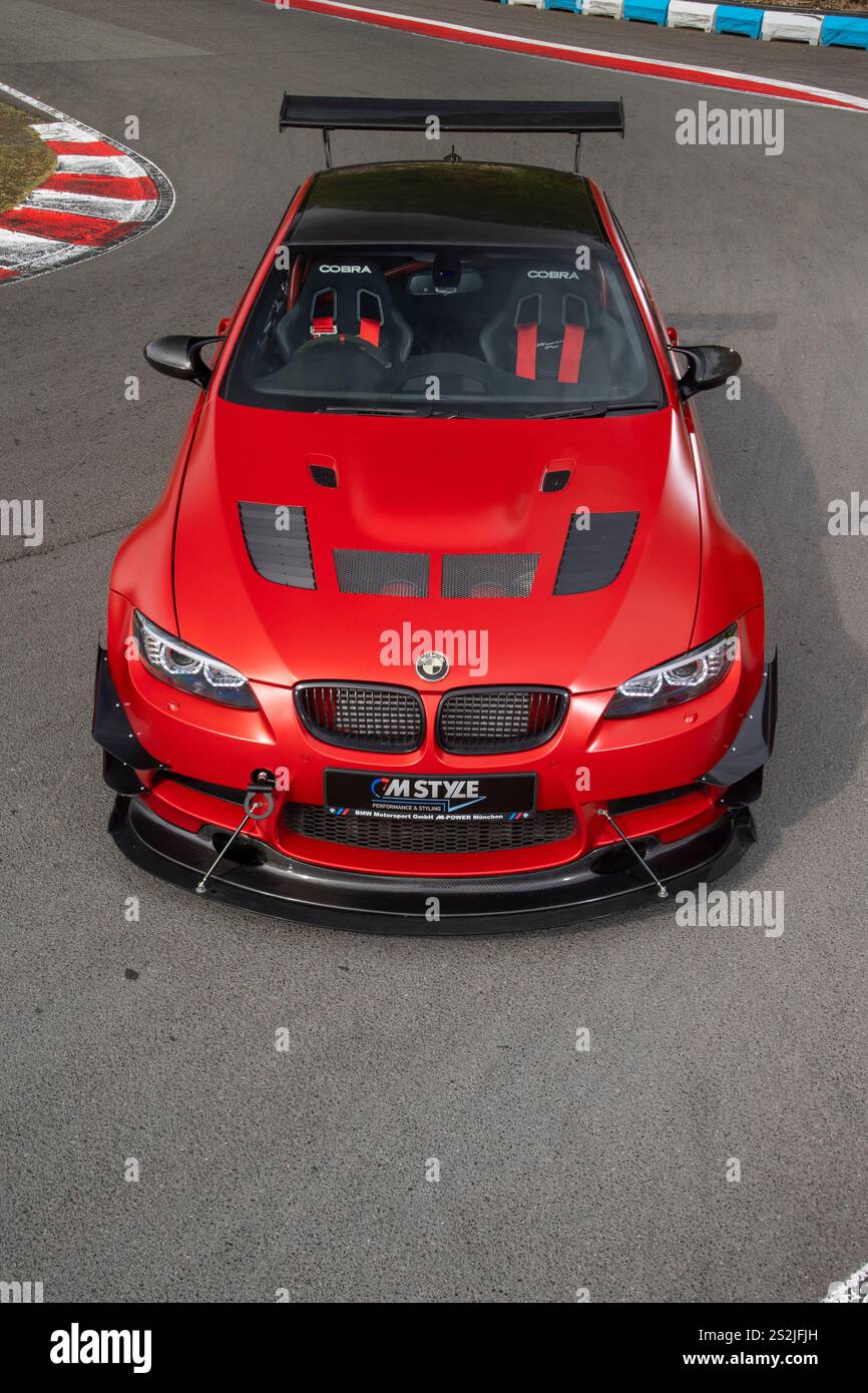 Modified E92 BMW M3 German performance car Stock Photo - Alamy