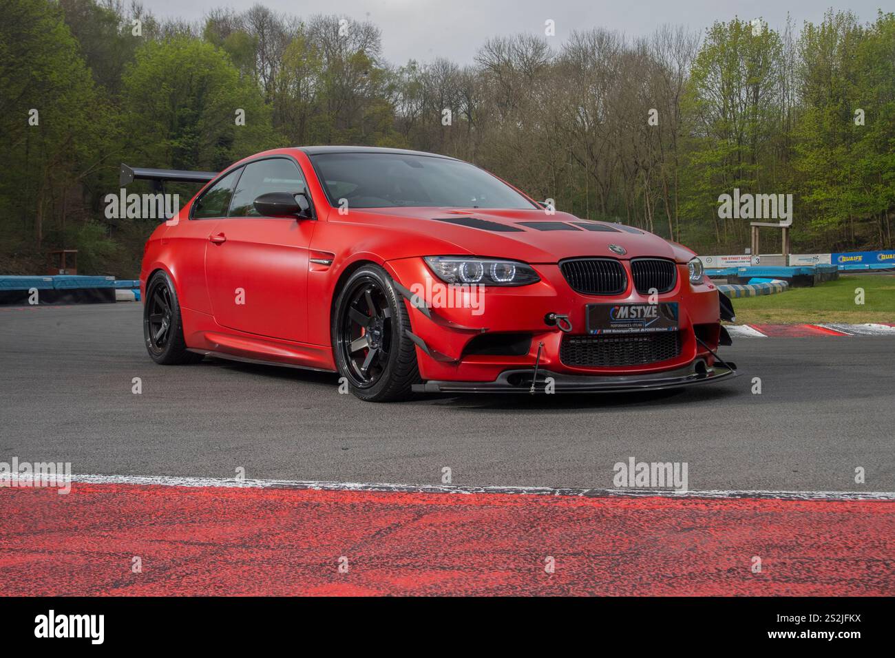 Modified E92 BMW M3 German performance car Stock Photo - Alamy