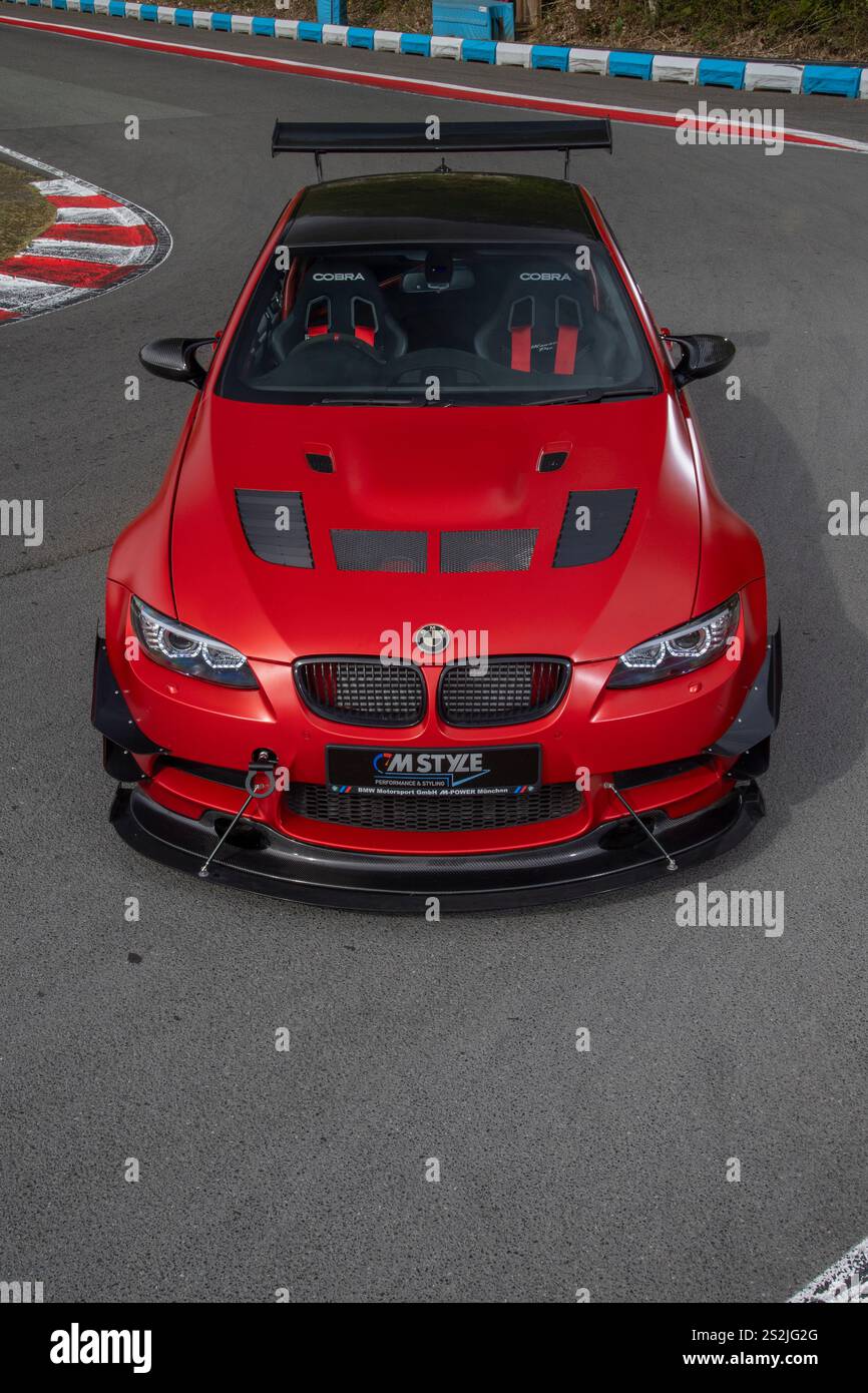 Modified E92 BMW M3 German performance car Stock Photo - Alamy