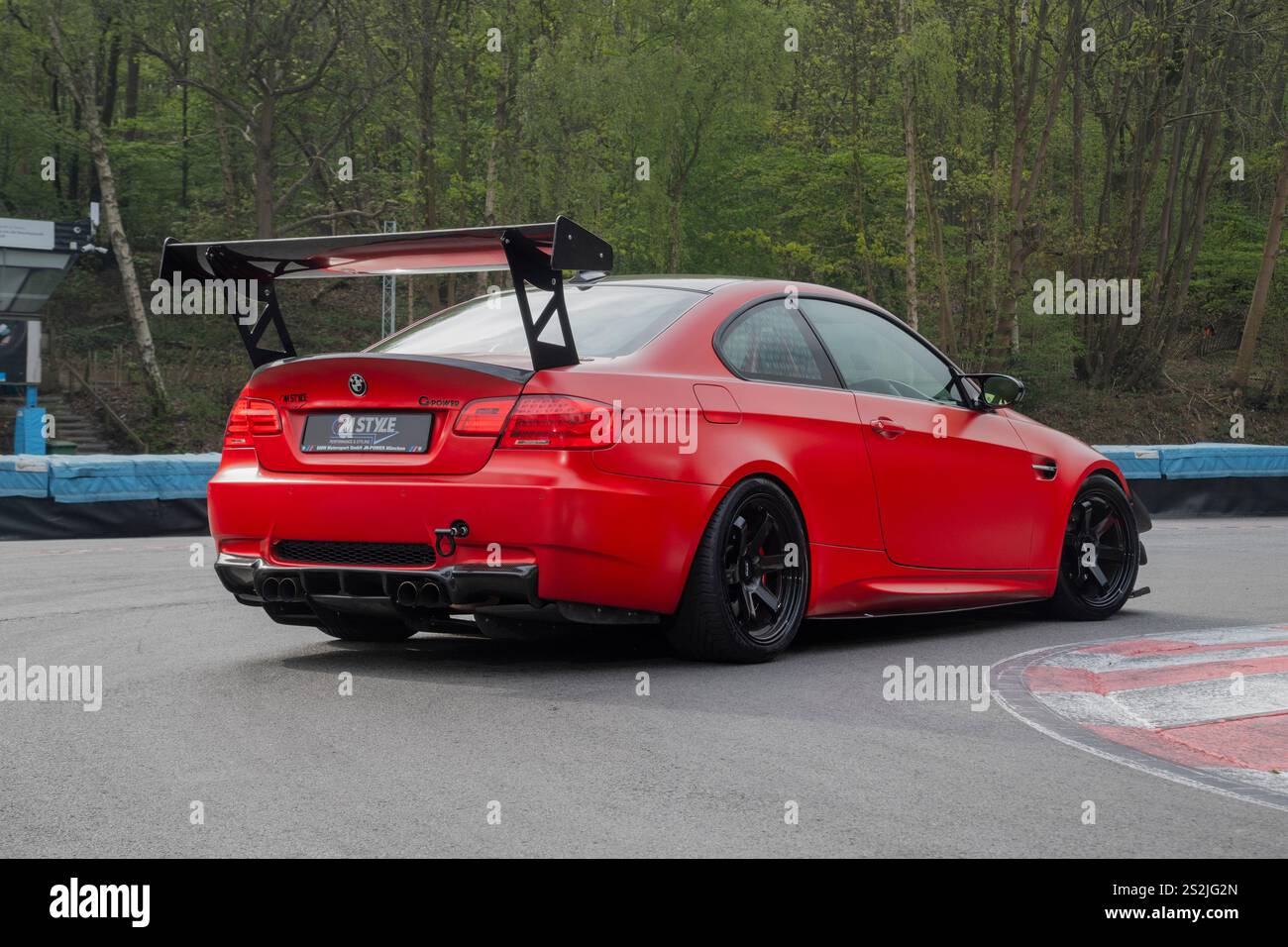 Modified E92 BMW M3 German performance car Stock Photo - Alamy