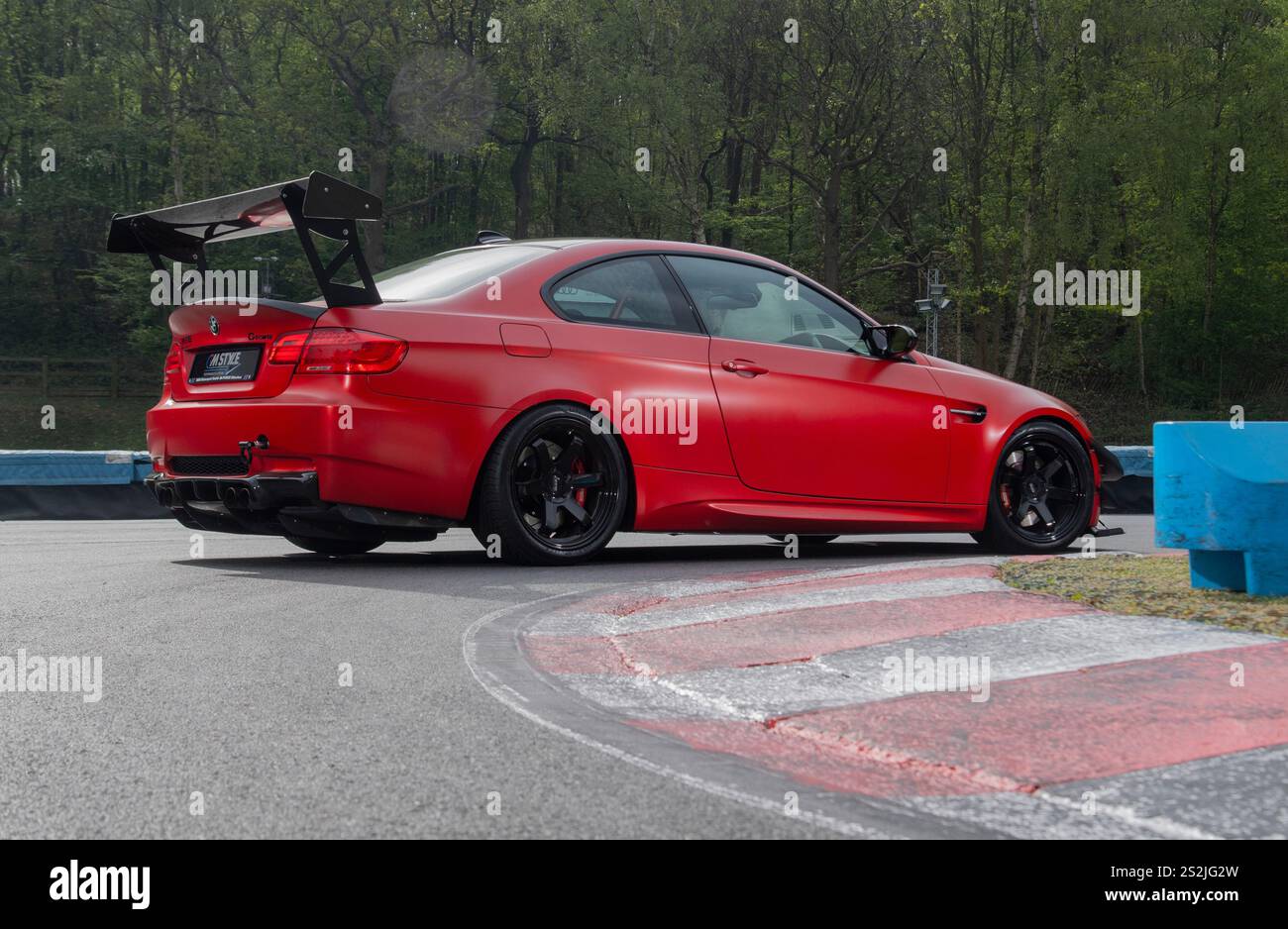 Modified E92 BMW M3 German performance car Stock Photo - Alamy