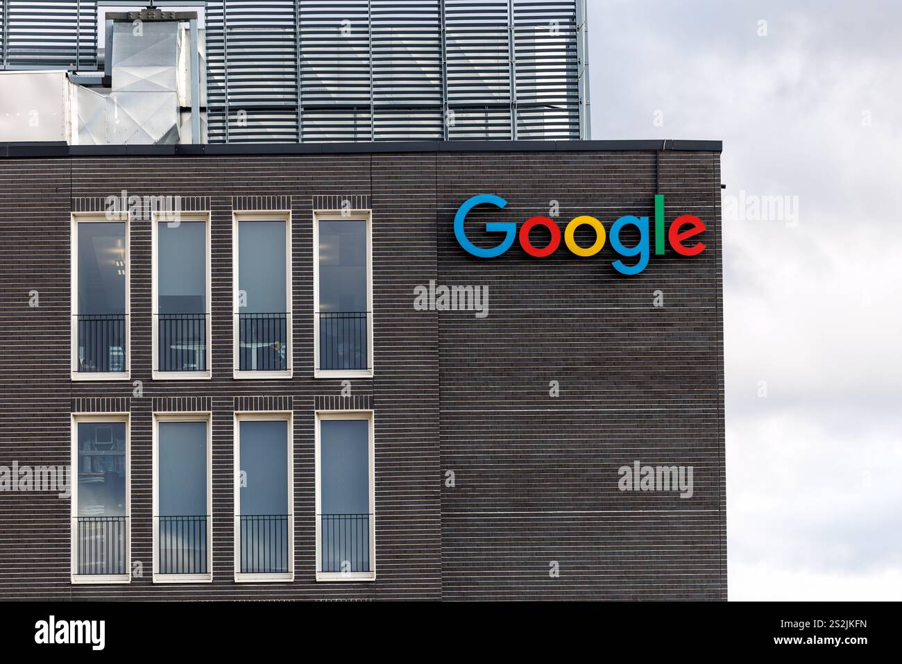 Munich, Germany. 07th Jan, 2025. The Google logo can be seen on the ...