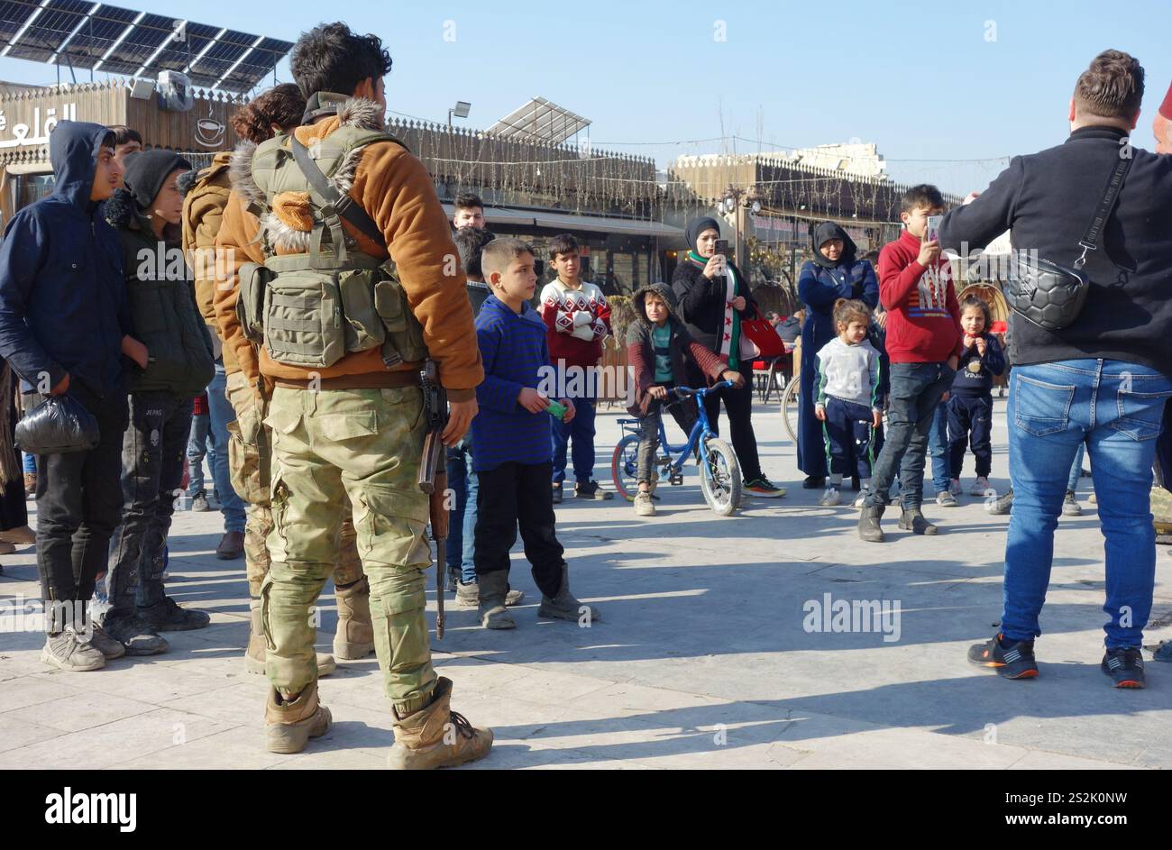 Halep Aleppo, Syria. 07th Jan, 2025. Daily life in Aleppo, Syria, on ...