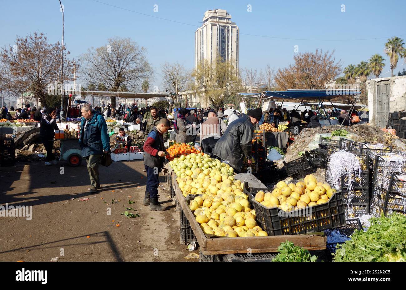 Halep Aleppo, Syria. 07th Jan, 2025. Daily life in Aleppo, Syria, on ...