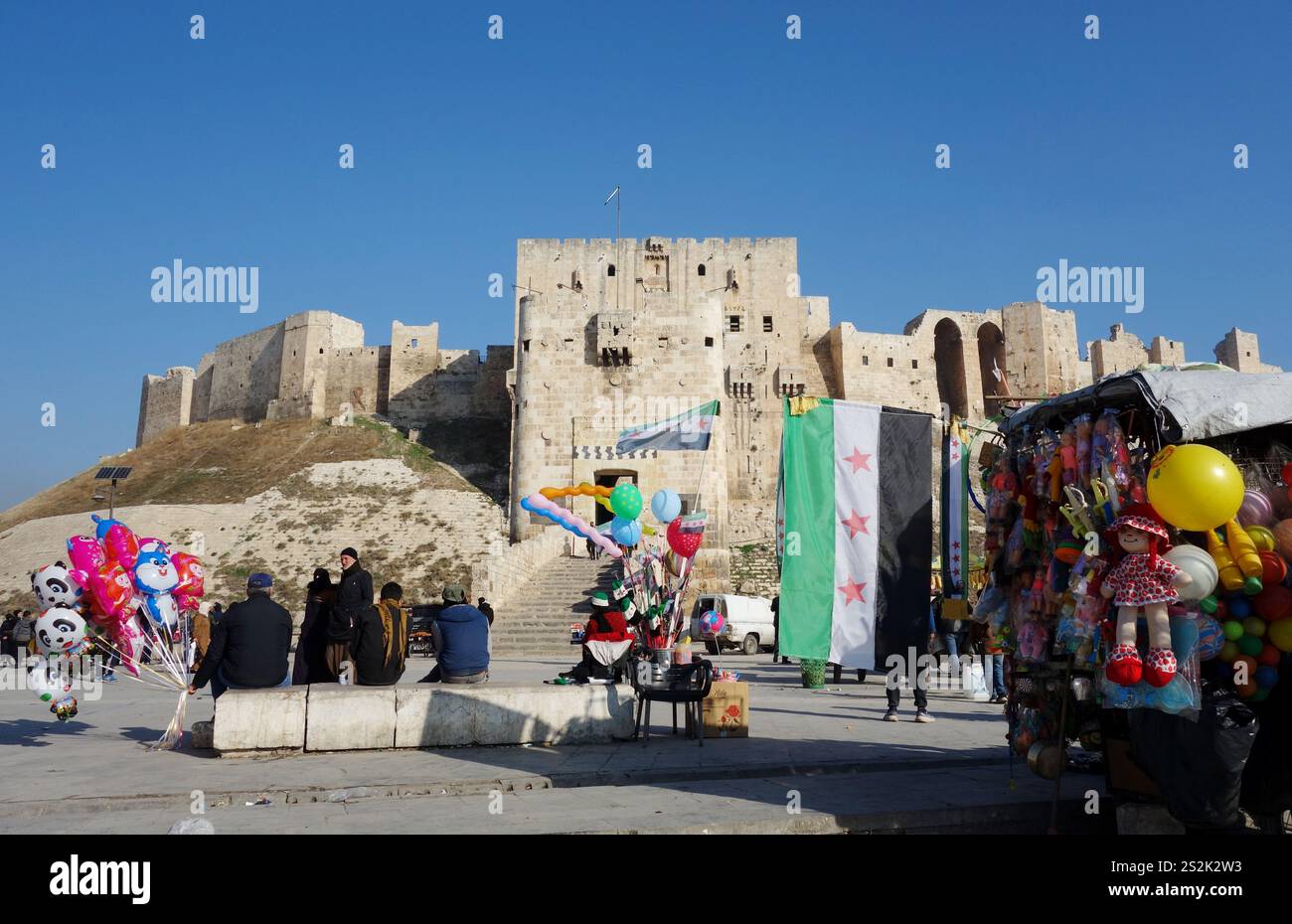 Halep Aleppo, Syria. 07th Jan, 2025. Daily life in Aleppo, Syria, on ...