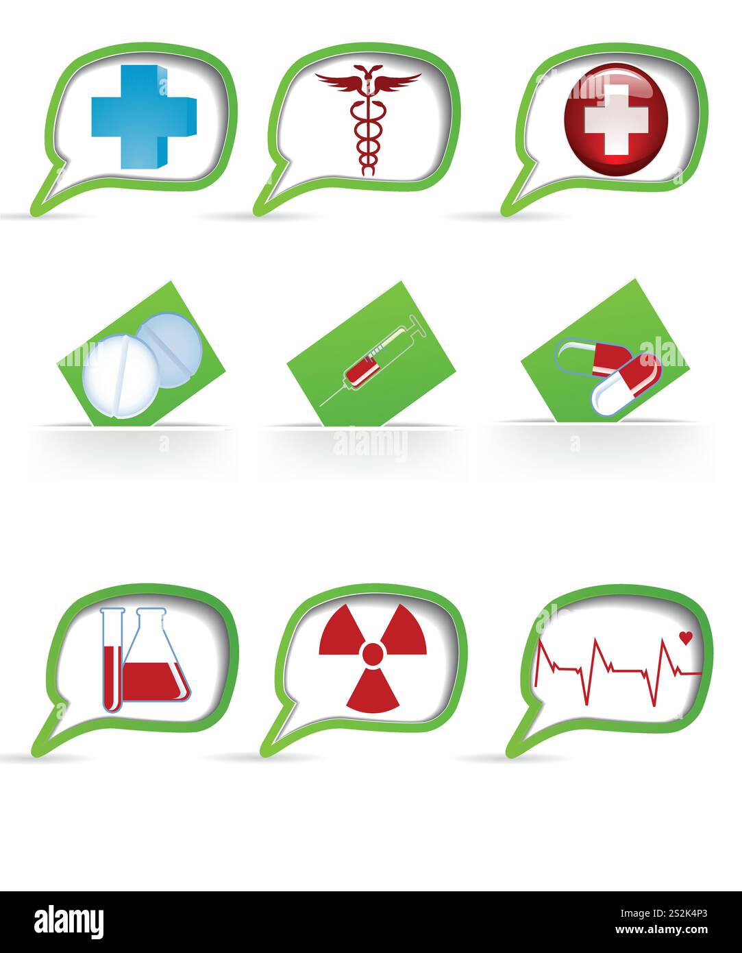 Doctor medical healthcare icons Stock Vector Images - Alamy