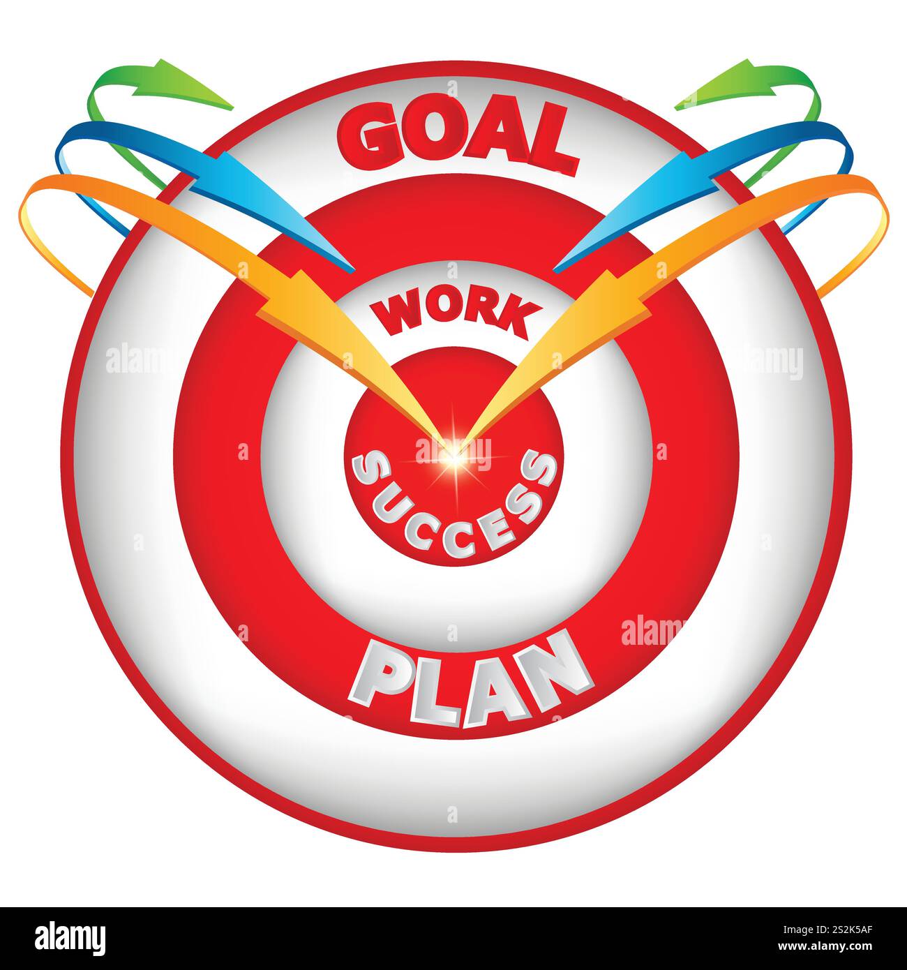 Web development concept arrow Stock Vector Images - Alamy