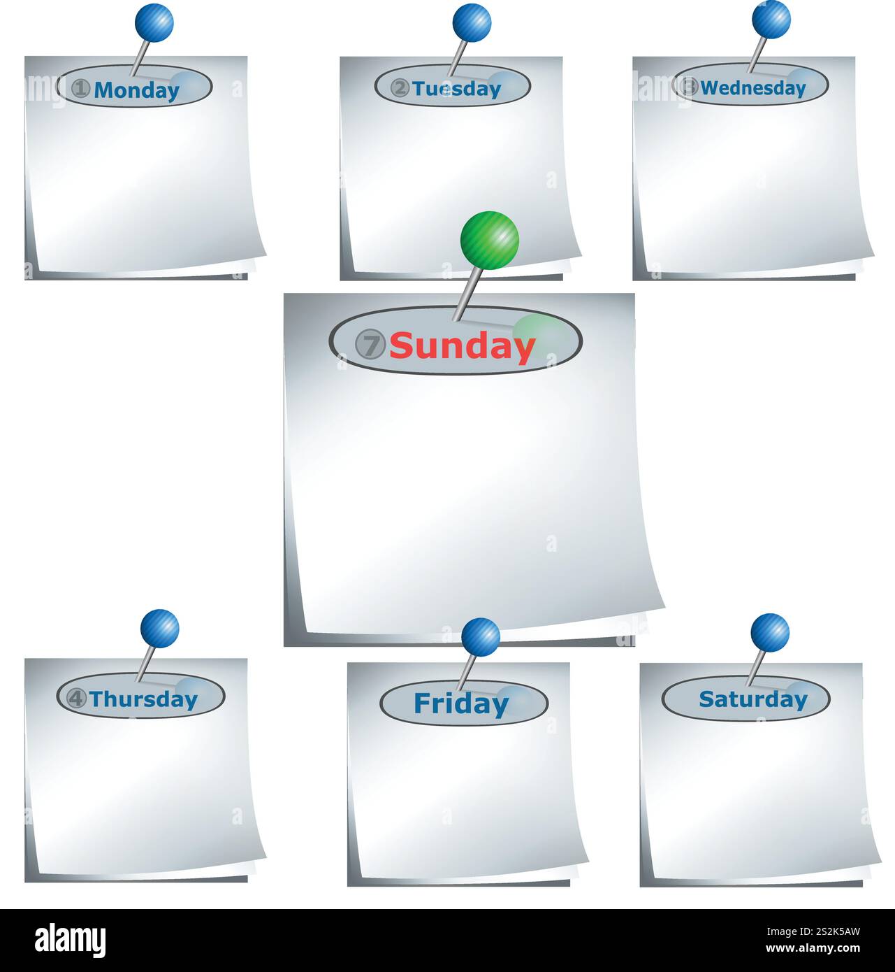 Paper pin Stock Vector Images - Alamy