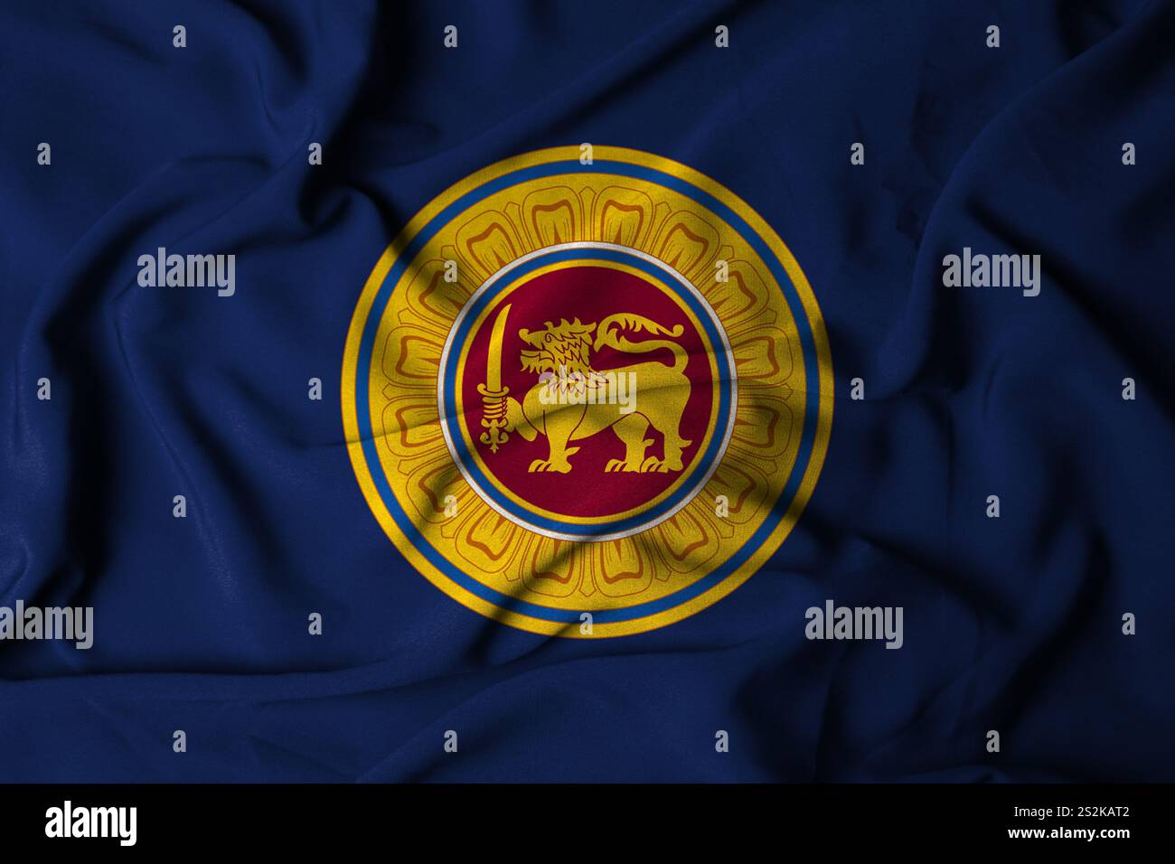 Pringsewu, Lampung January 06, 2025; Texture of a waving flag with the ...