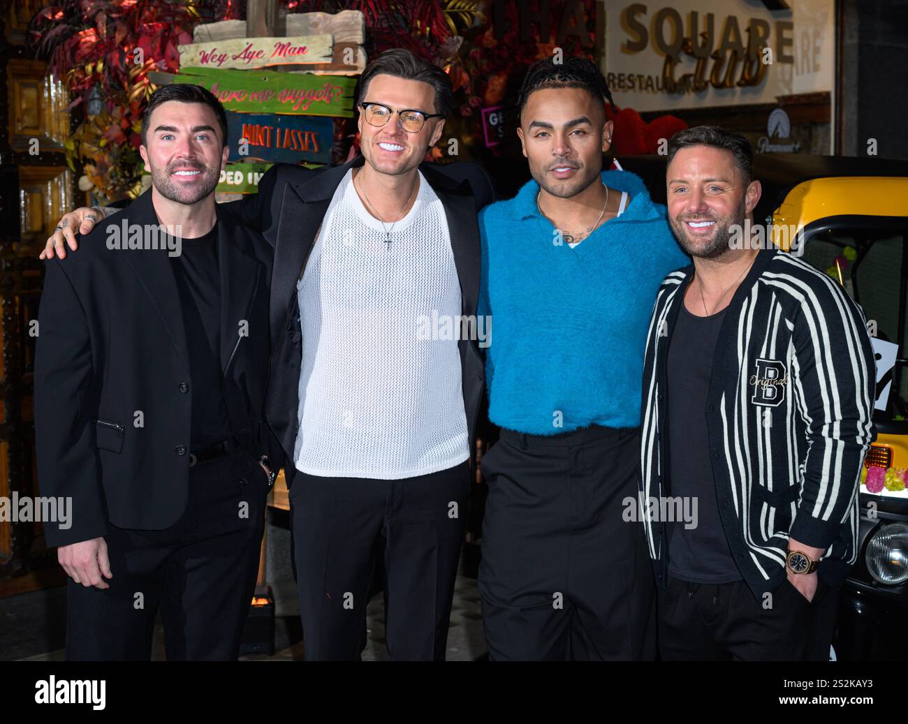 London, UK. January 7th, 2025. James Tindale, Kyle Christie, Nathan ...