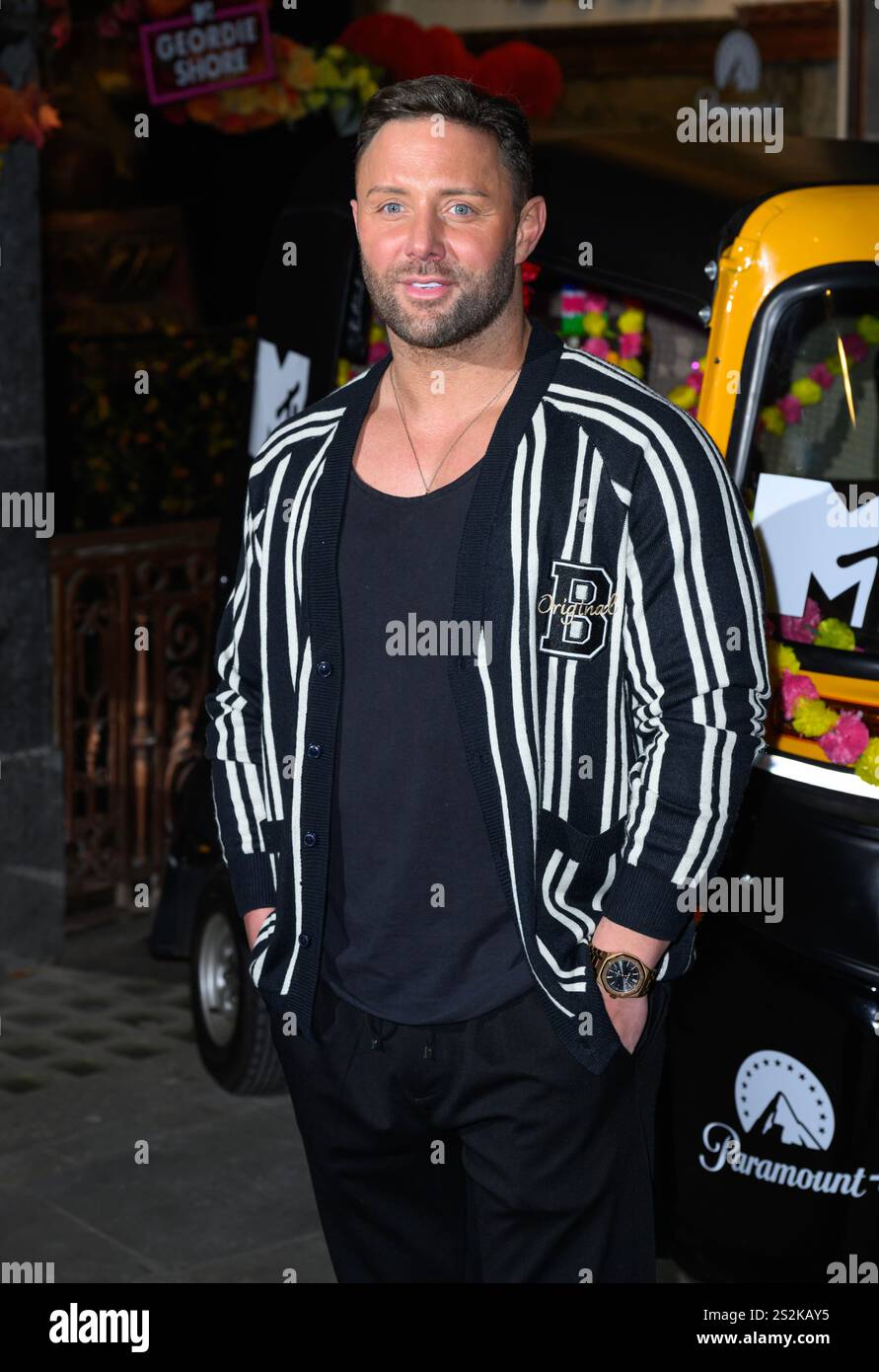 London, UK. January 7th, 2025. Ricci Guarnaccio at the Geordie Shore ...