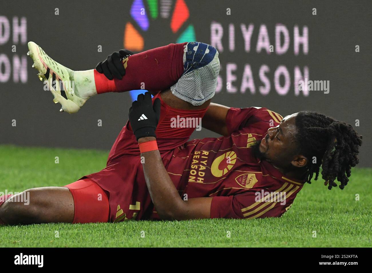 Rome, Lazio. 05th Jan, 2025. Manu Kone of AS Roma during the Serie A ...
