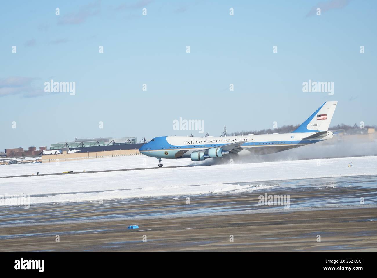 Special Air Mission 39, also known as SAM 29000, one of two aircraft ...