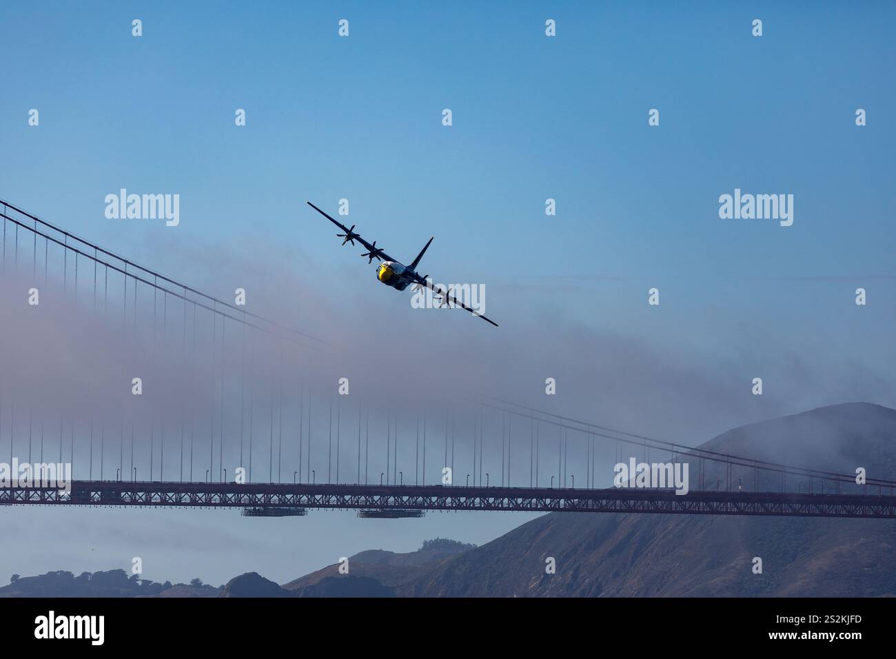San Francisco, USA - October 14, 2024: Fleetweek airshow Blue Angels ...