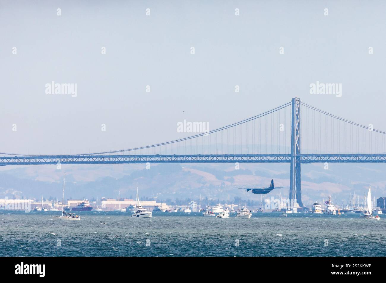 San Francisco, USA - October 09, 2023: Fleetweek airshow Blue Angels ...