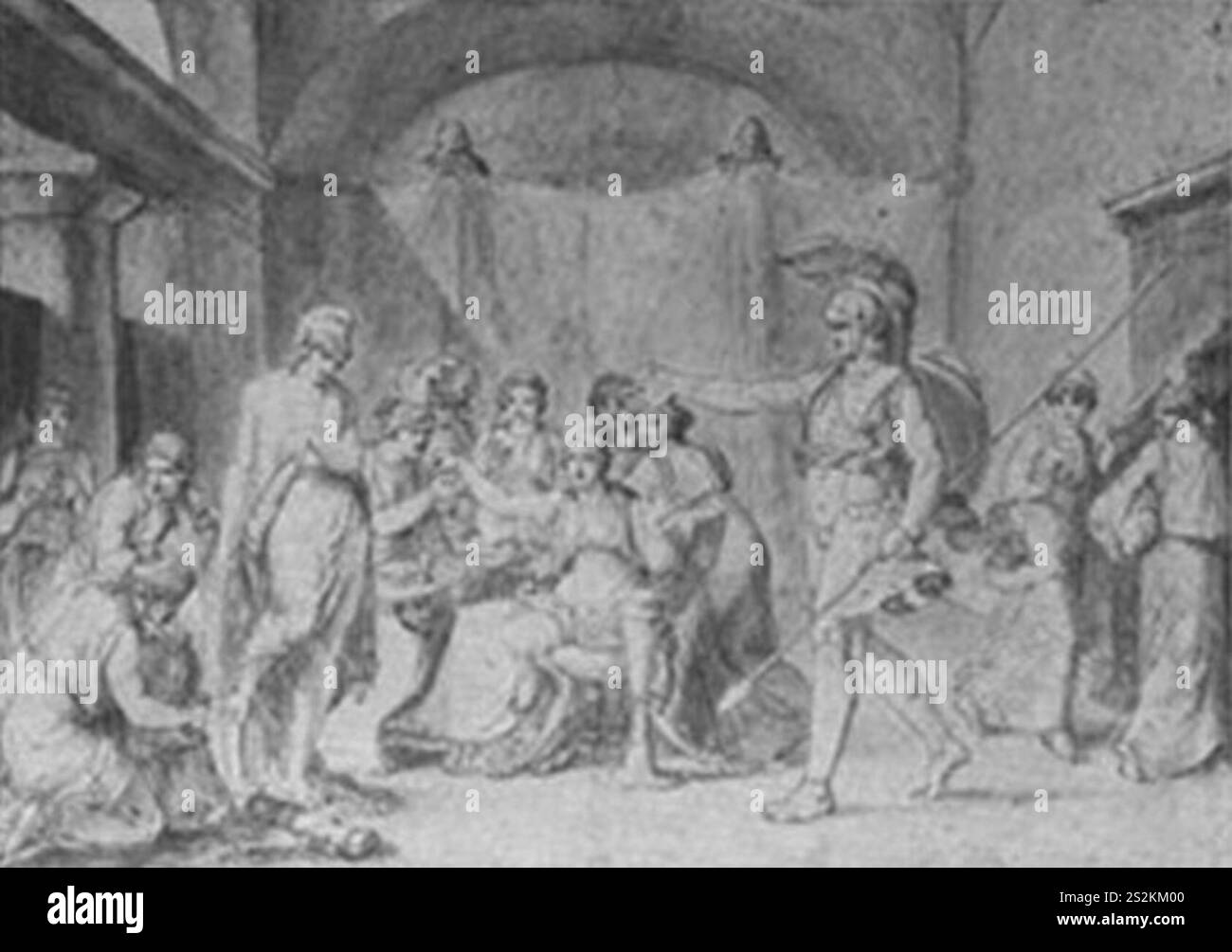 FeodorKalmykWorks (Hektor und Paris im Gemach der Helena Stock Photo ...