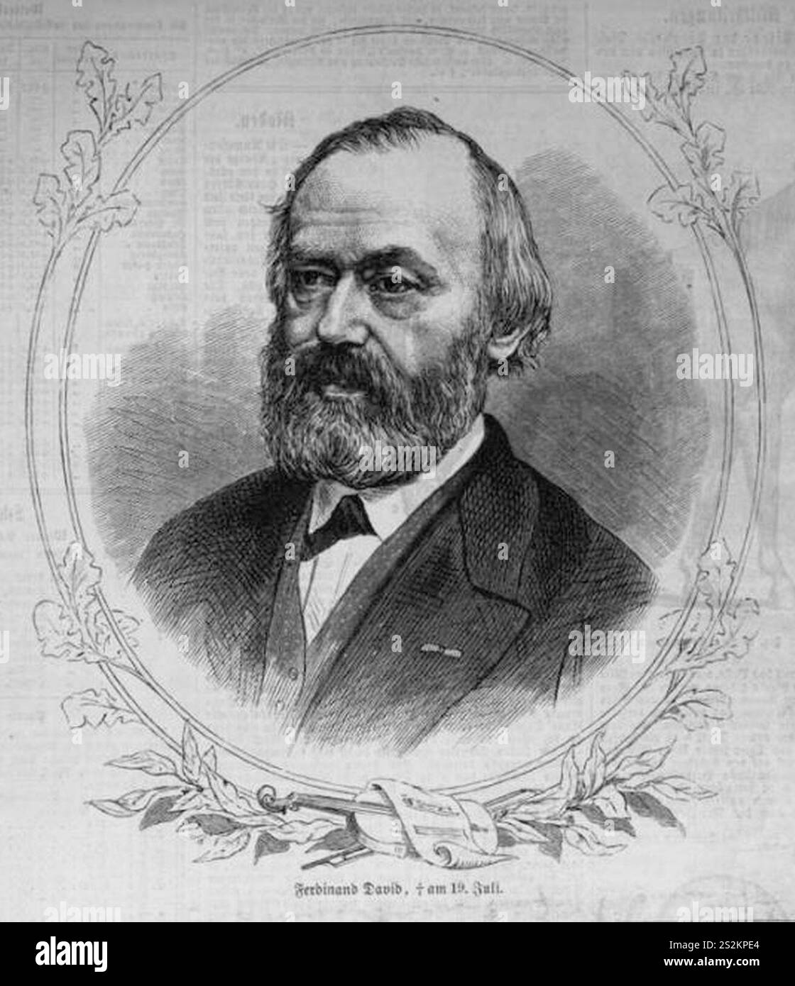 Ferdinand David 001 Stock Photo - Alamy