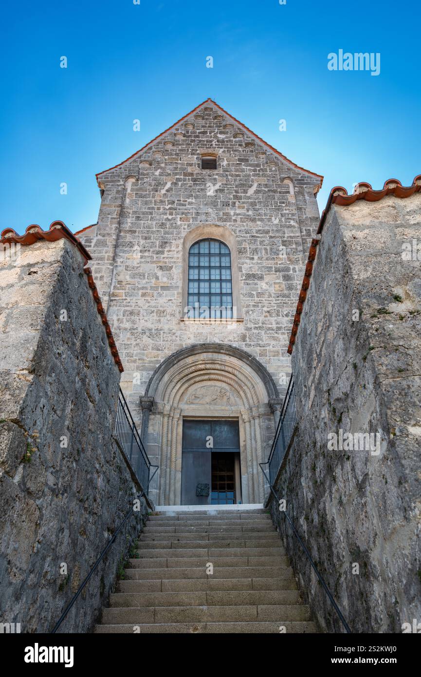 Romanesque church in Altenstadt, Bavaria, dedicated to St. Michael is ...