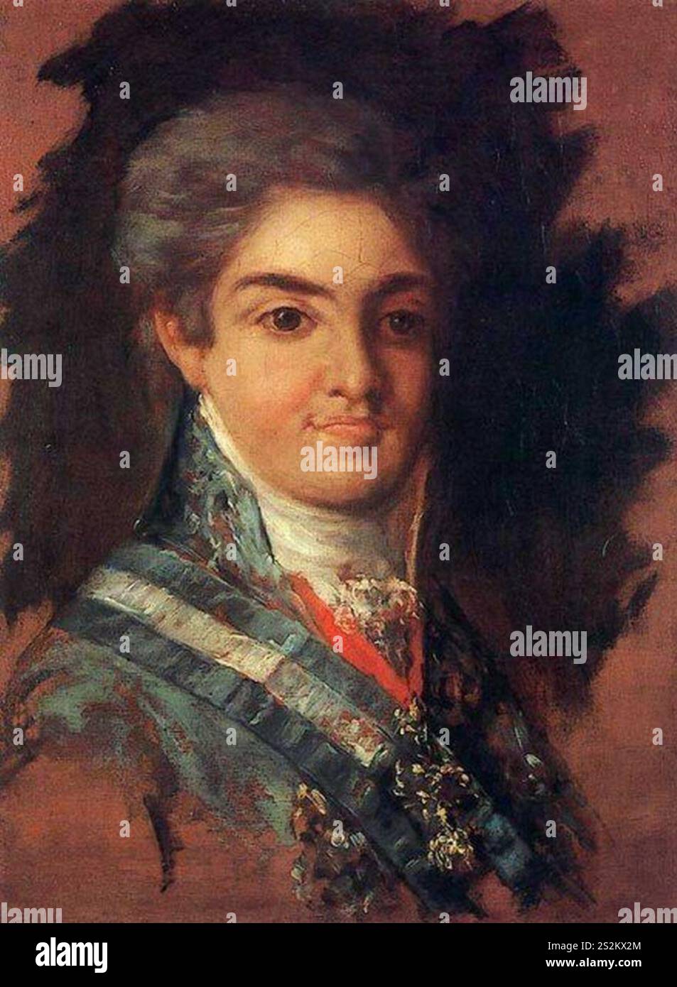 Ferdinand prince of Asturias later Ferdinand VII Stock Photo - Alamy