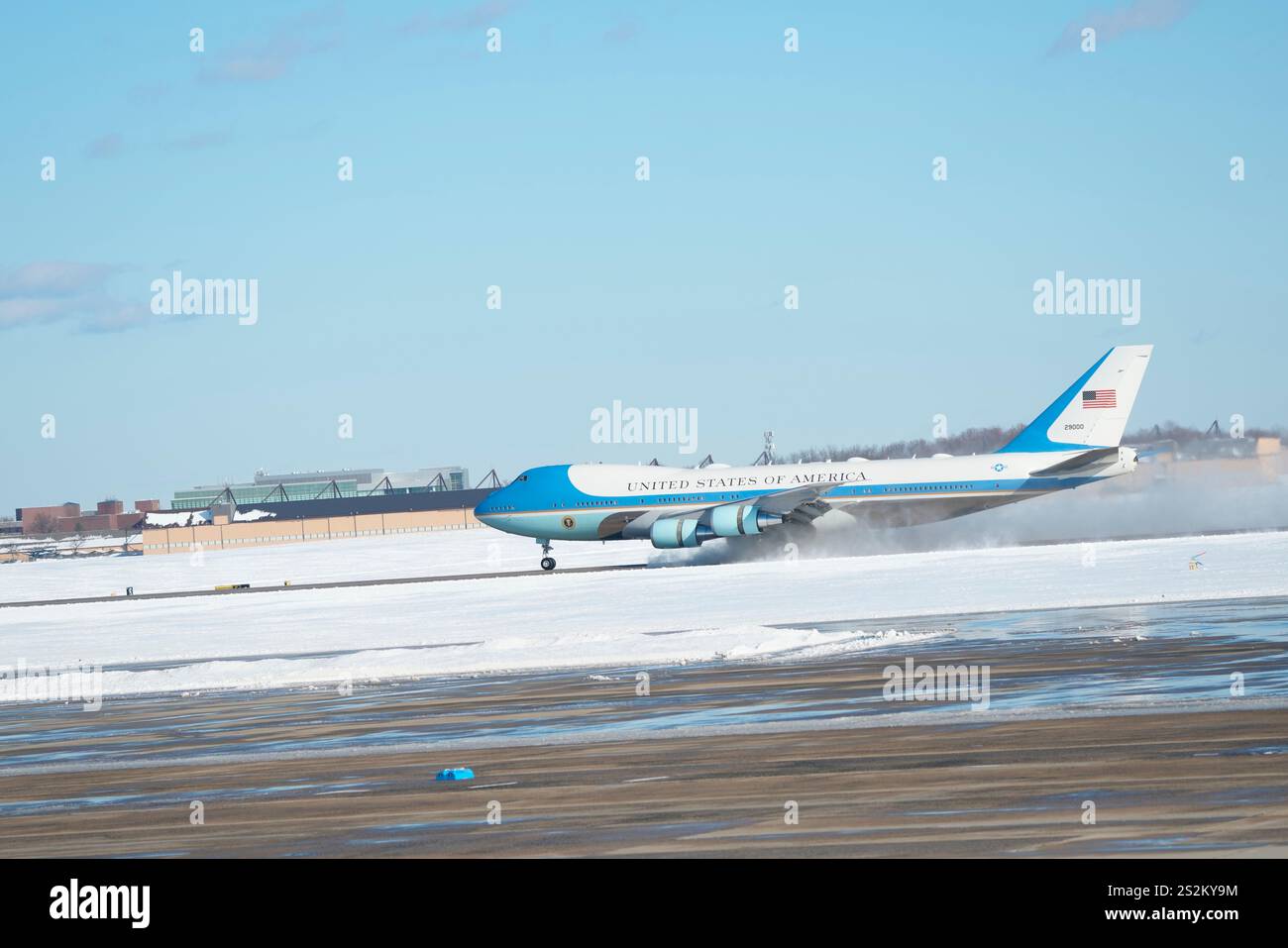 Special Air Mission 39, also known as SAM 29000, one of two aircraft ...