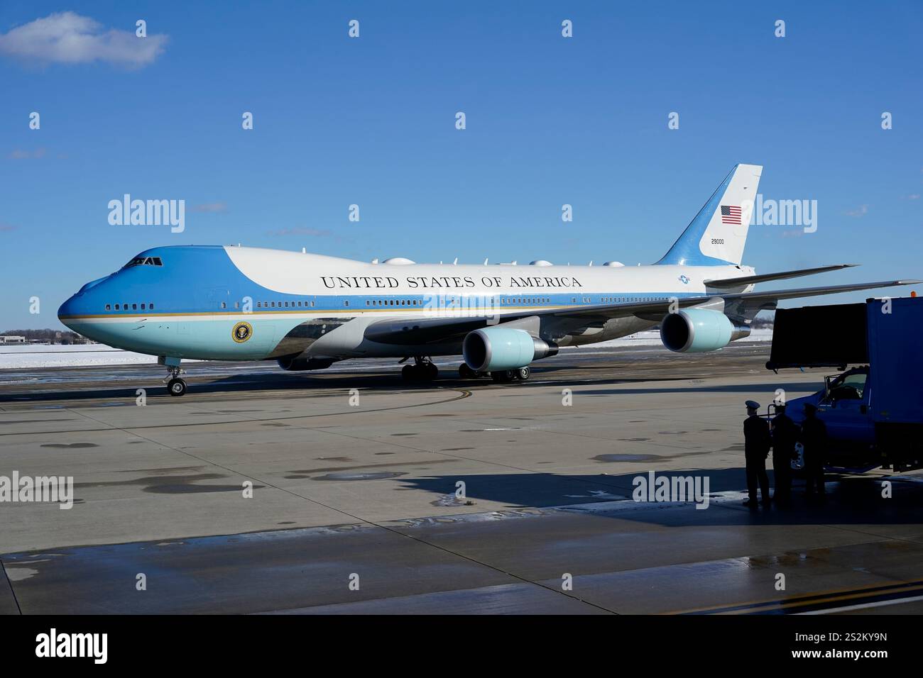 Special Air Mission 39, also known as SAM 29000, one of two aircraft ...