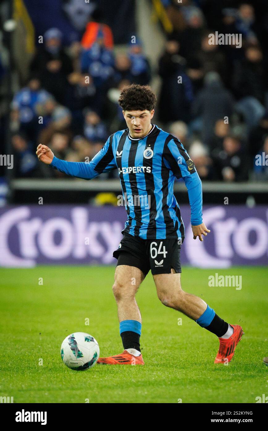 Brugge, Belgium. 07th Jan, 2025. Club's Kyriani Sabbe pictured in ...