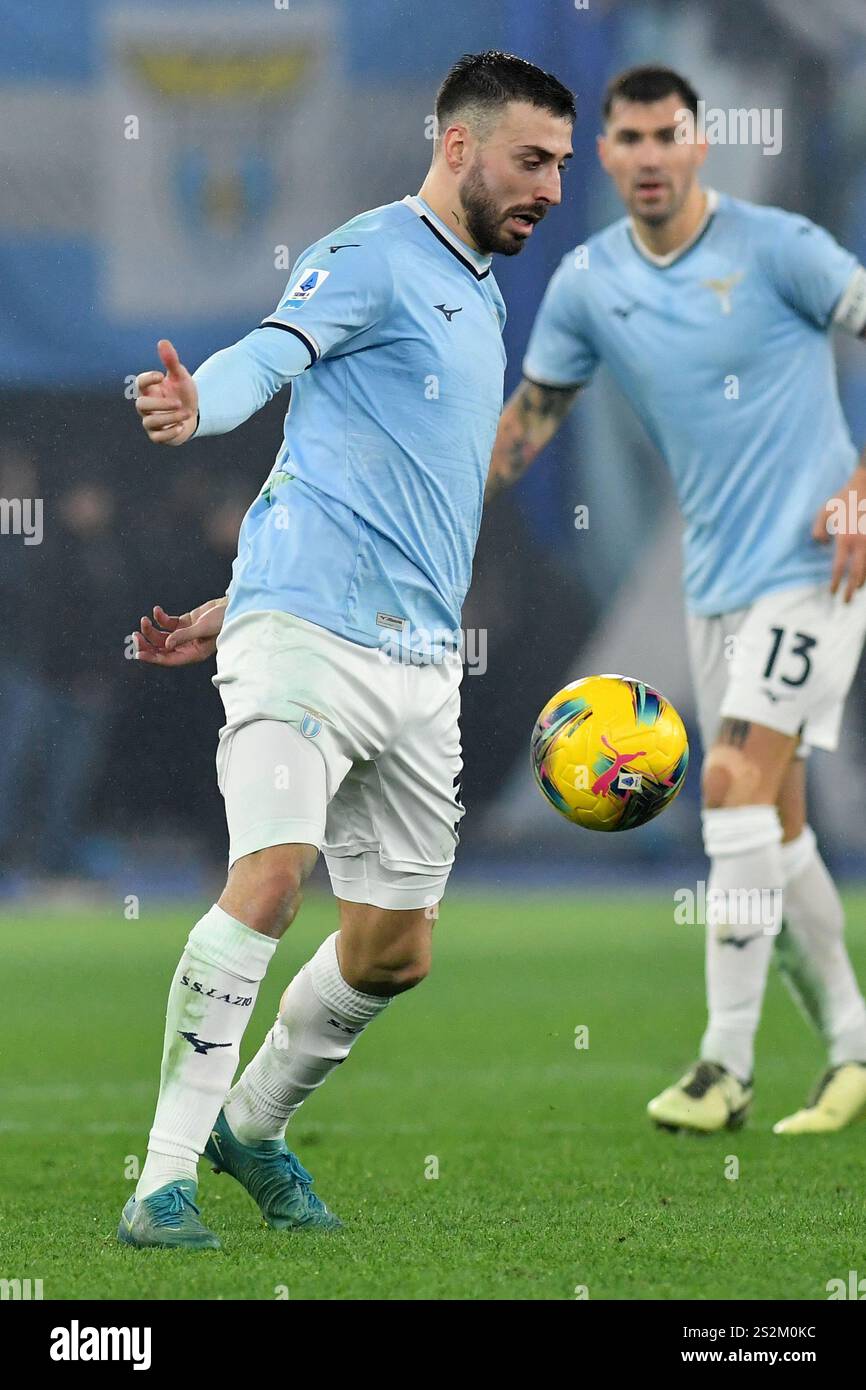 Rome, Lazio. 05th Jan, 2025. Mario Gila of SS Lazio during the Serie A ...