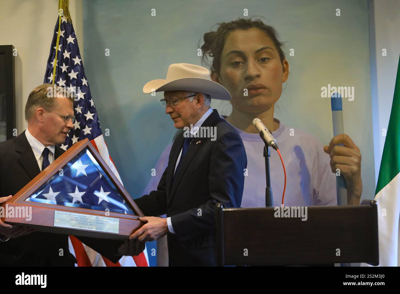 Mexico City, Mexico. 06th Jan, 2025. Outgoing U.S. Ambassador to Mexico ...