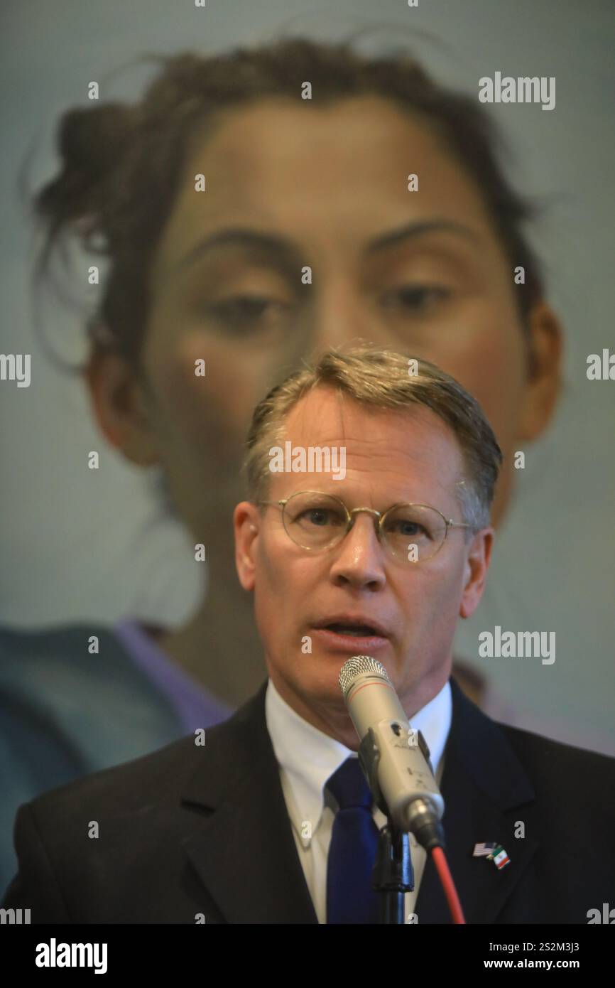 Mexico City, Mexico. 06th Jan, 2025. Outgoing U.S. Ambassador to Mexico ...