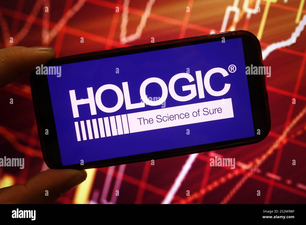 Poland. 06th Jan, 2025. In this photo illustration, the Hologic company ...