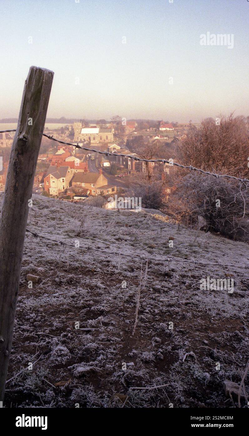 Winter in Watton-at-Stone, Hertfordshire, 1983 Stock Photo - Alamy