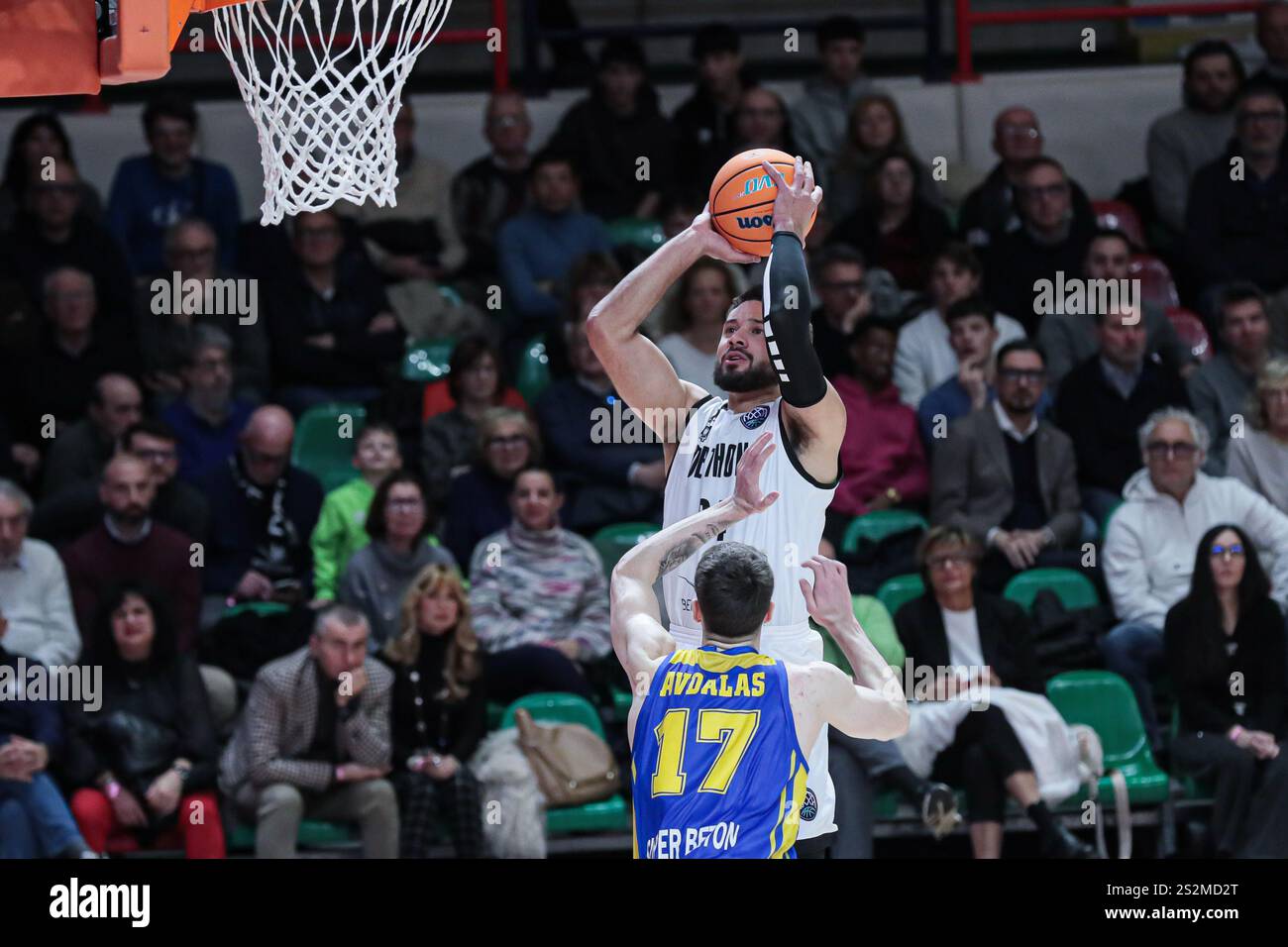 Casale Monferrato, Italy. 07th Jan, 2025. # 34 Kyle Weems (Bertram ...