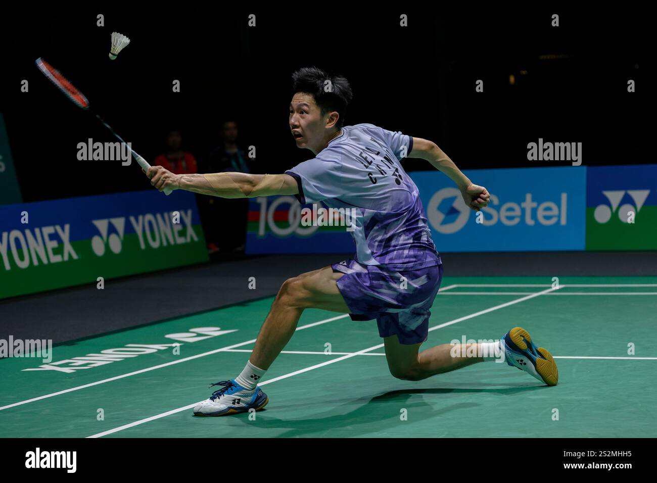 Kuala Lumpur, Malaysia. 07th Jan, 2025. Lei Lan Xi of China plays ...