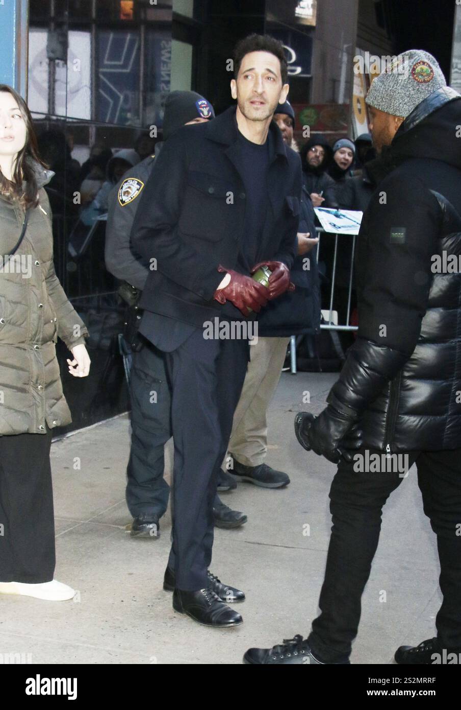 January 07, 2025 : Adrien Brody on Good Morning America to talk about ...