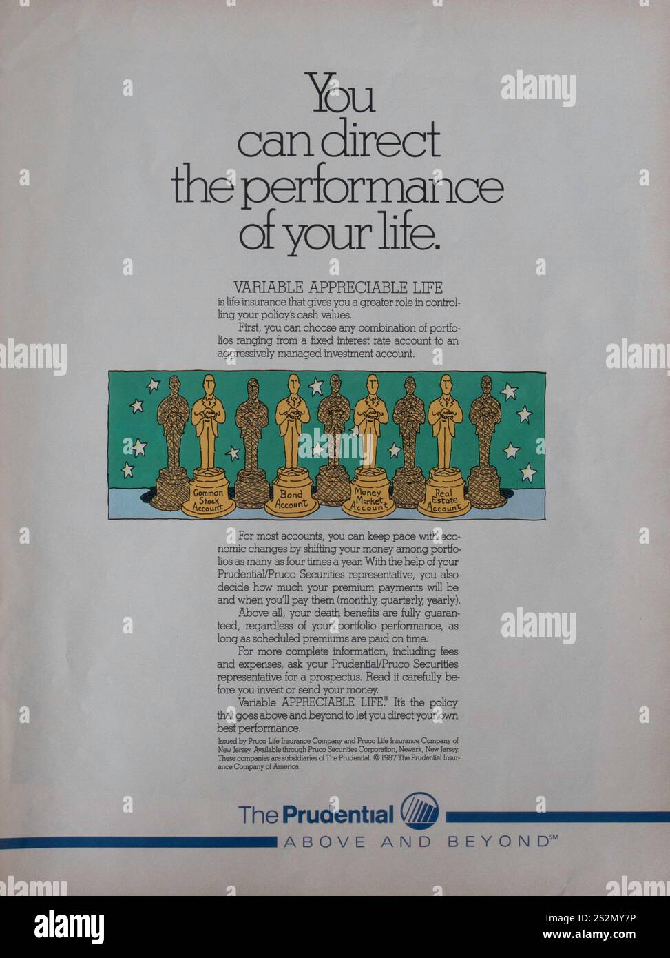 Vintage "Life" 1987 Special Issue Magazine Advert, USA Stock Photo - Alamy