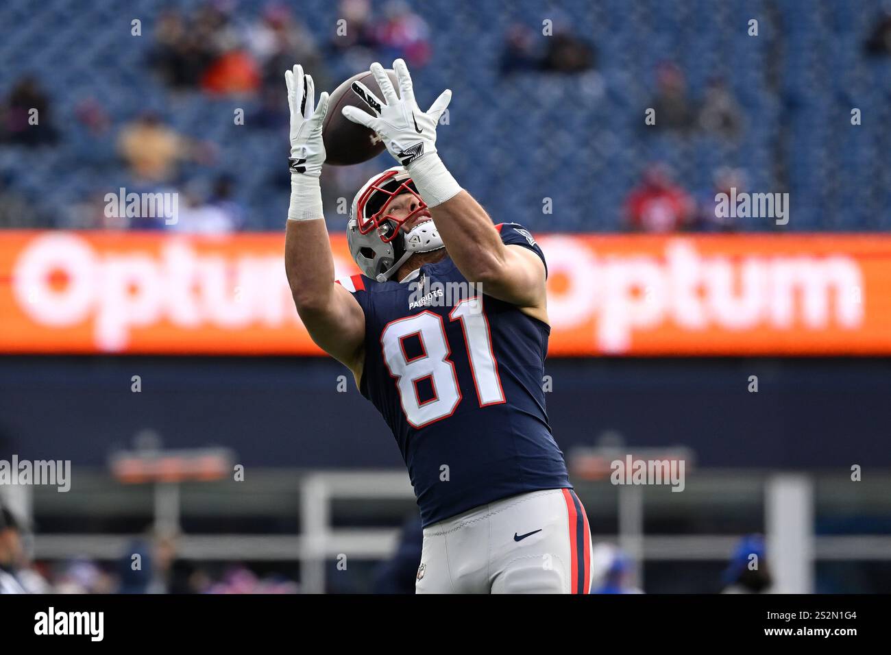 Foxborough, Massachusetts, USA. 5th Jan, 2025. New England Patriots ...
