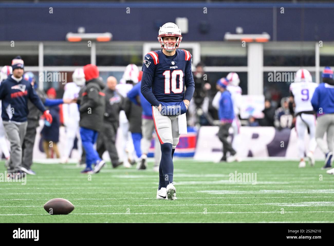 Foxborough, Massachusetts, USA. 5th Jan, 2025. New England Patriots ...
