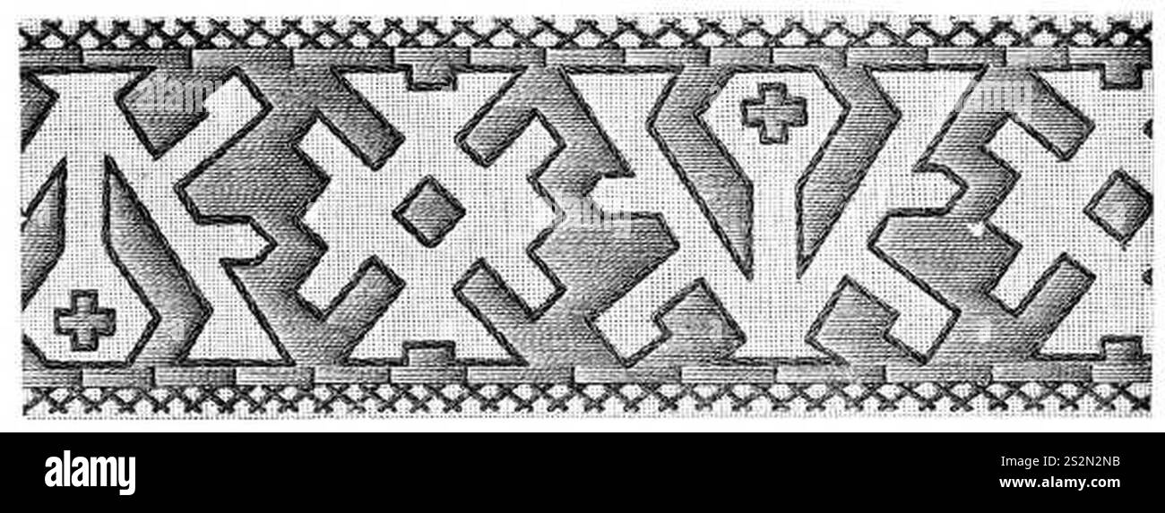 Stitch border Black and White Stock Photos & Images - Alamy