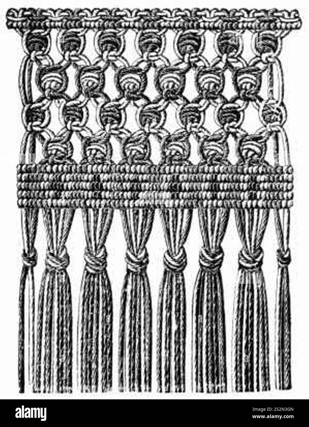 Fig. 563. Fringe with mosaic border Stock Photo - Alamy