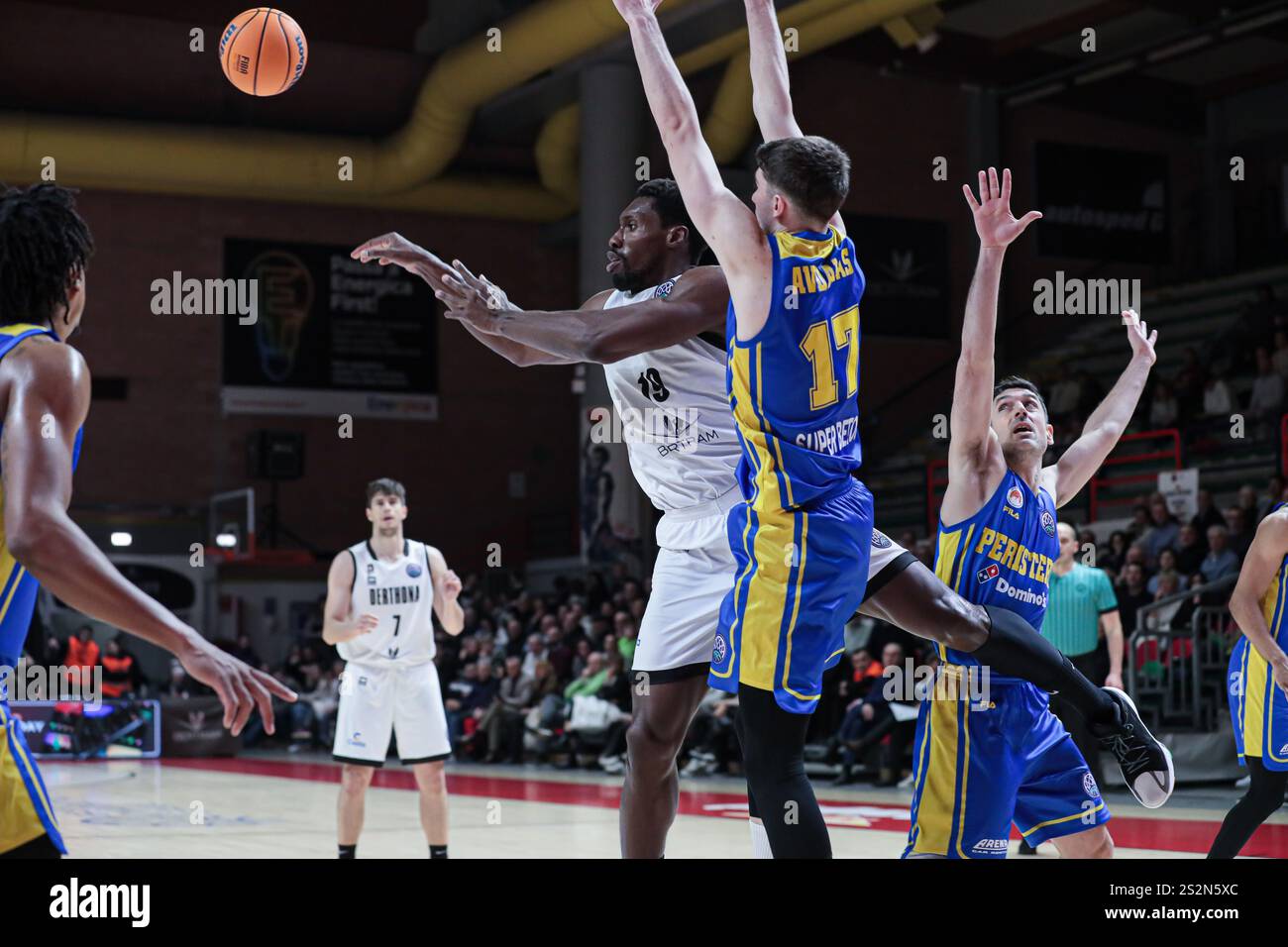 Casale Monferrato, Italy. 07th Jan, 2025. #19 Biligha Paul Stephan ...