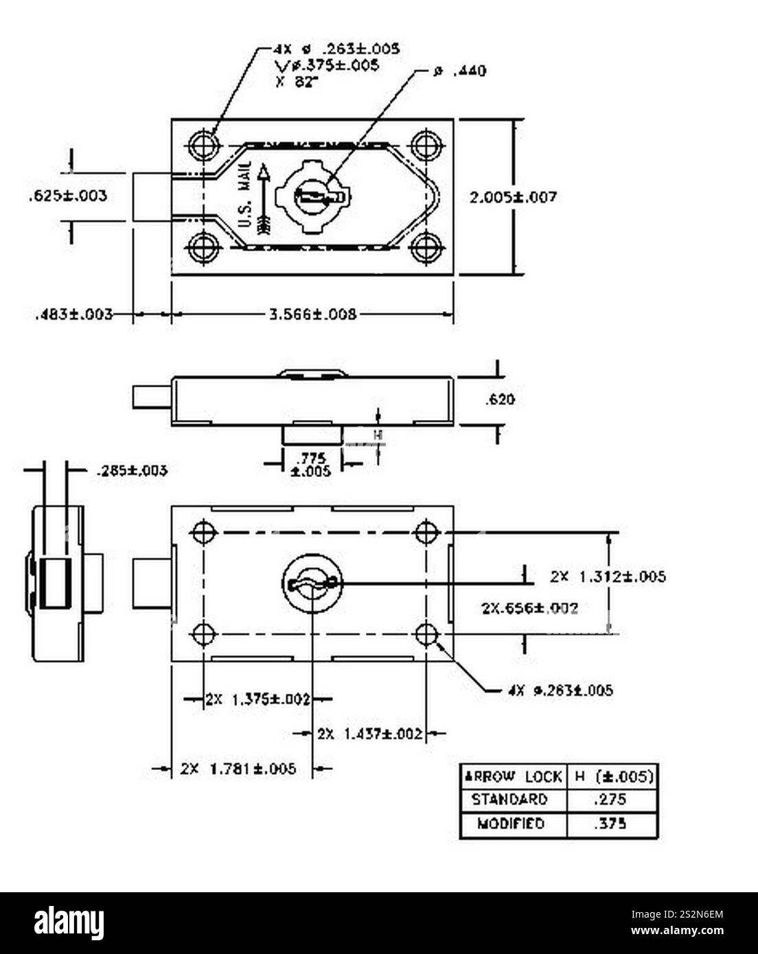 Figure 13 - Arrow Lock Assembly Stock Photo - Alamy