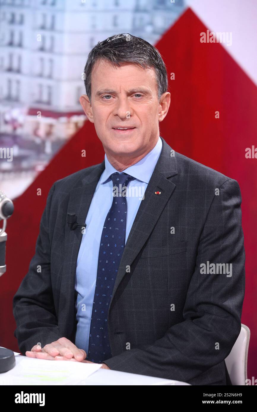 Exclusive - France's Minister of Overseas Manuel Valls is interviewed ...
